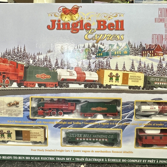 Bachmann Trains | Other | Bachmann Jingle Bell Express Ho Scale Train Set | Poshmark